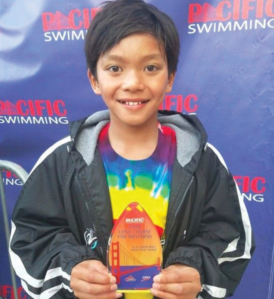 10 Year Old Fil Am Swimmer Beats Michael Phelps Record Held For 23