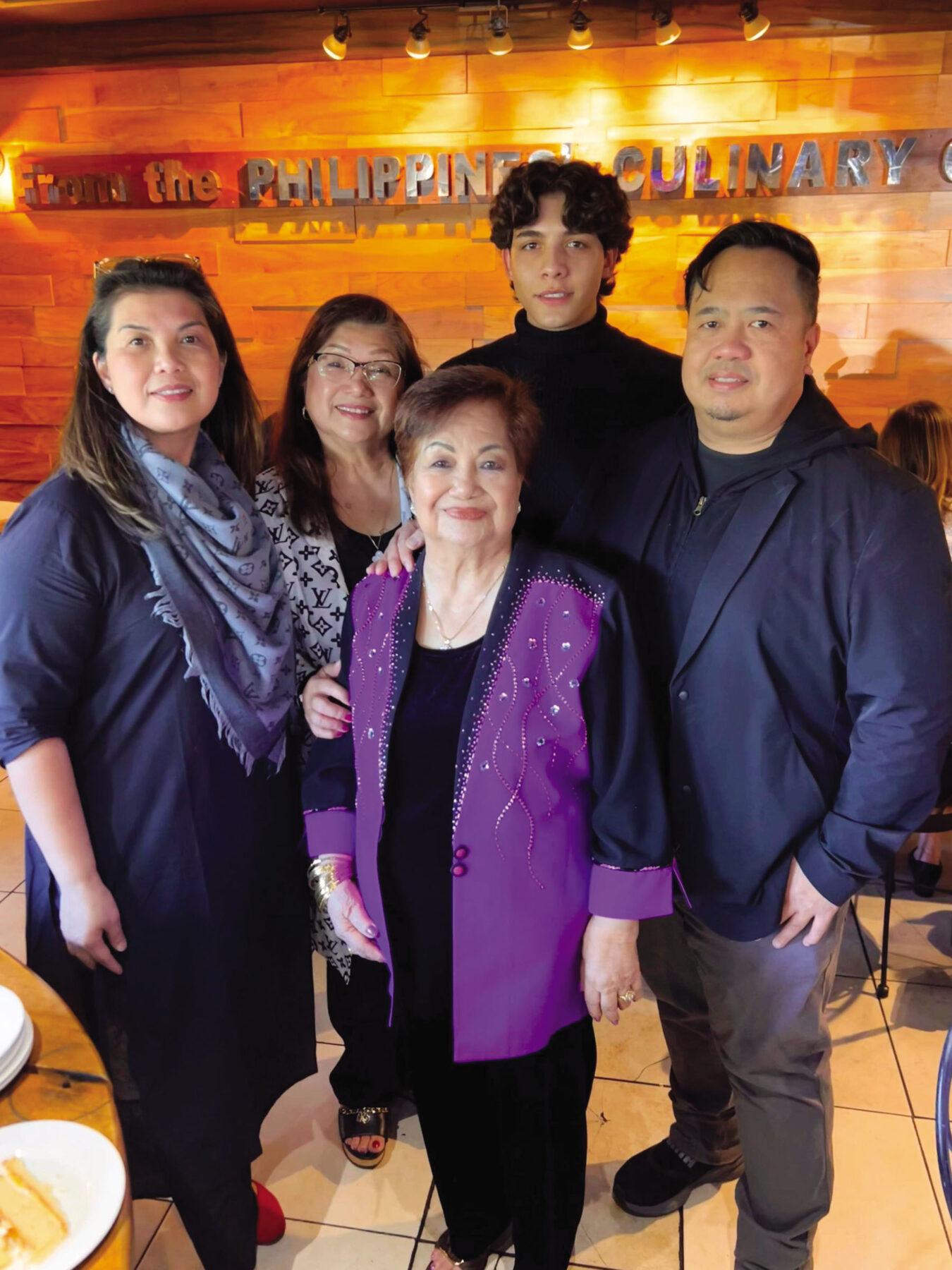 FIL-AM COMMUNITY LEADER CELEBRATES 82ND BIRTHDAY — New York & New Jersey